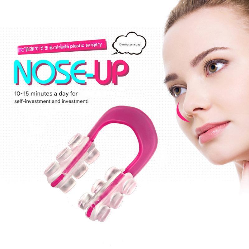 Nose Shaper Lifter Clip Nose Up Lifting Soft Silicone Rhinoplasty Nose ...