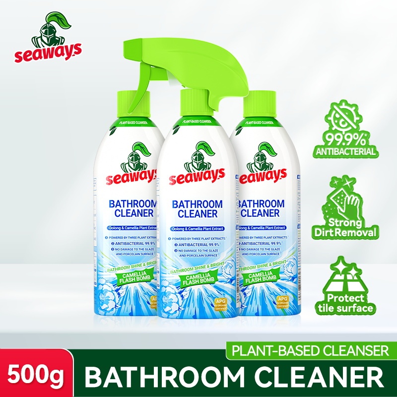 Seaways Bathroom Cleaner Tiles Cleaner Stain Remover Toilet Bowl ...