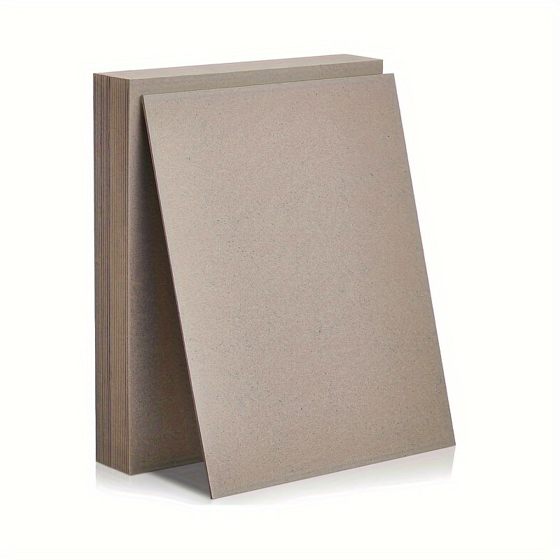 5Pcs 1mm Book Board, Binders Board Chipboard Designer Bookboard White ...
