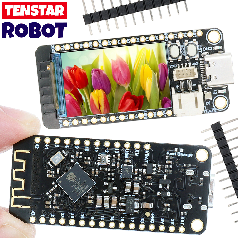 TS-ESP32-S3 Development Board With 1.14 Inch TFT Display With BMP280 and QMI8658C Sensor Learn ...