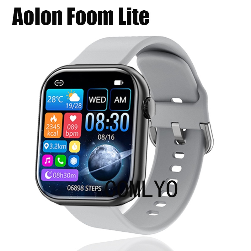 For Aolon Foom lite Smart Watch Strap Silicone Sports Soft Wristband ...