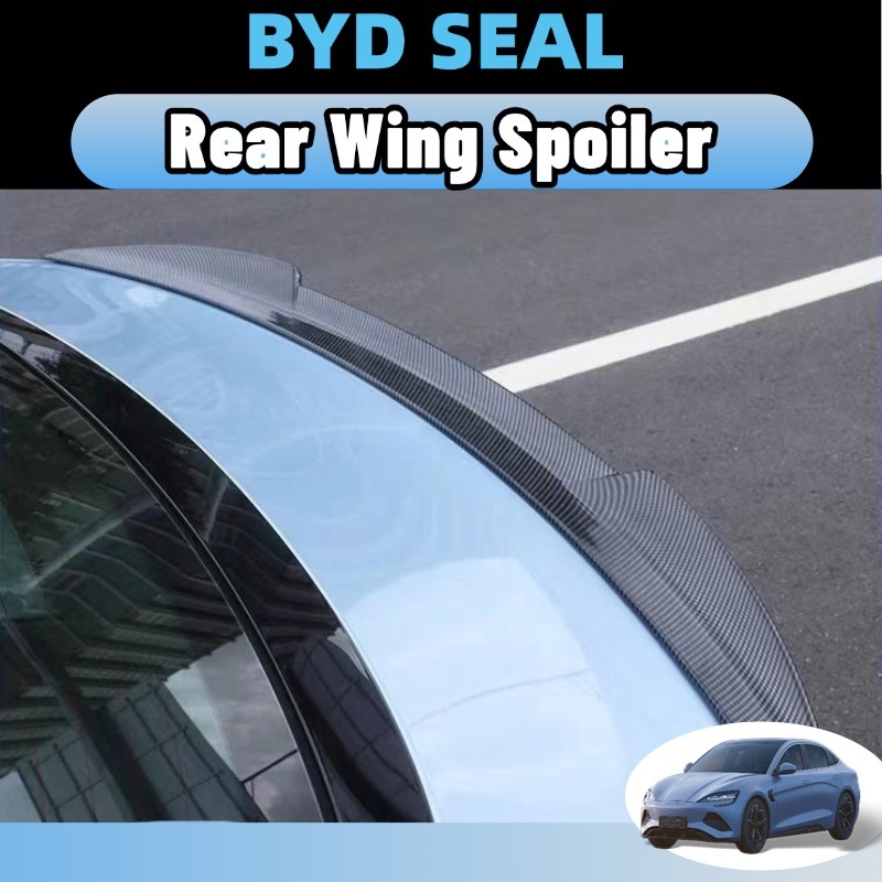 Byd seal Tail carbon fiber Rear Wing Spoiler Trunk Wing Ducktail ...