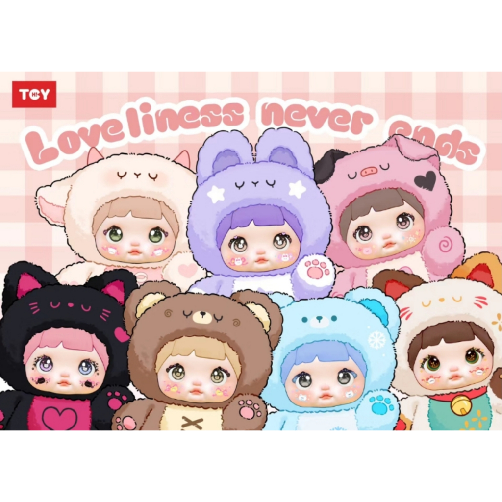 100% Authentic Nommi v1 Cute Series Plush Blind Box Mystery Doll ...