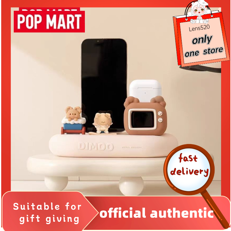 New Product Ready Stock official Pop Mart DIMOO Animal Kingdom Series ...