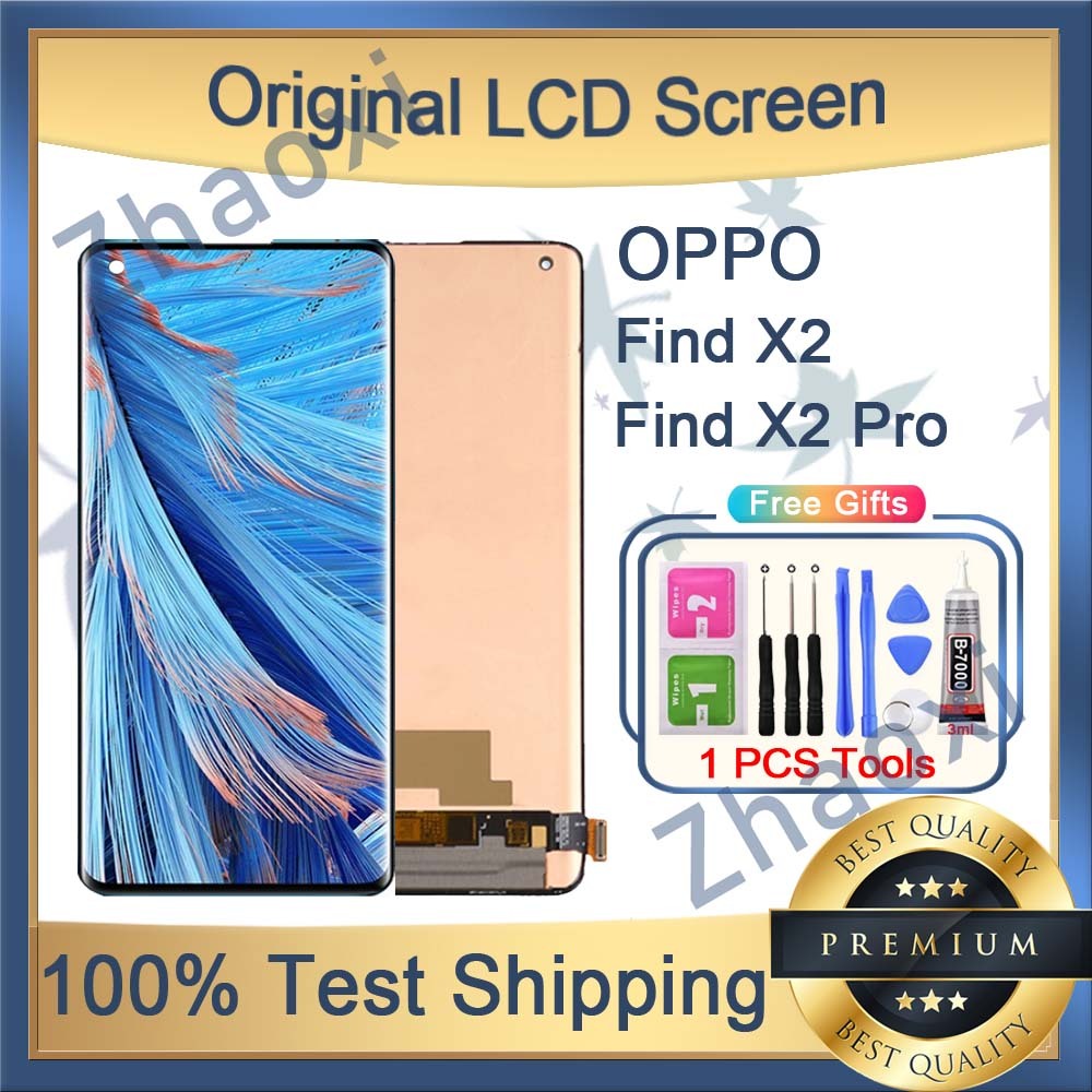 Original AMOLED OPPO Find X2 5G Find X2 Pro 5G LCD Screen Replacement | Shopee Philippines