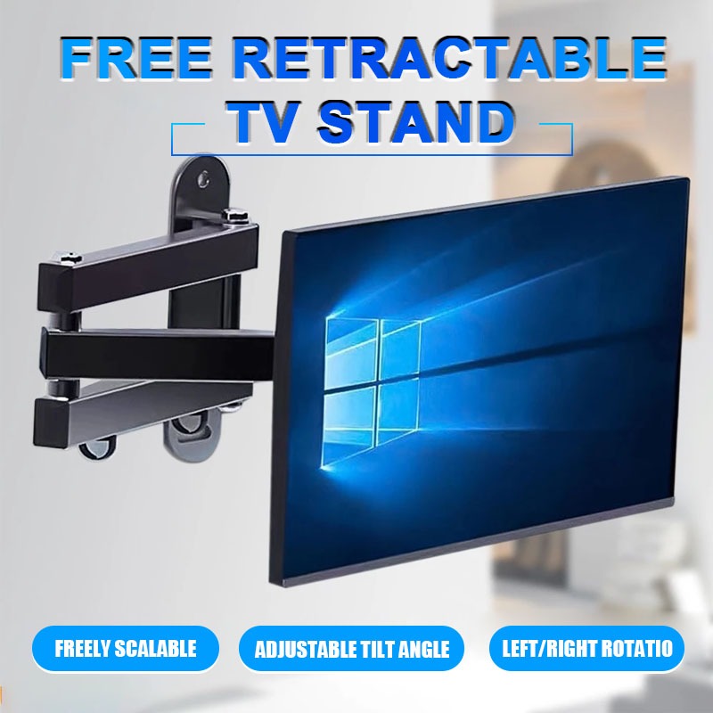 14" -42" Swivel TV Wall Mount Bracket Led/lcd/pdp Flat Panel Tv Wall ...