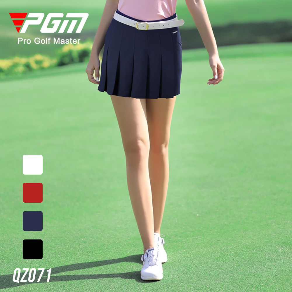 PGM Summer Golf Clothing Women's Sports Dress Women's Pleated Mini ...
