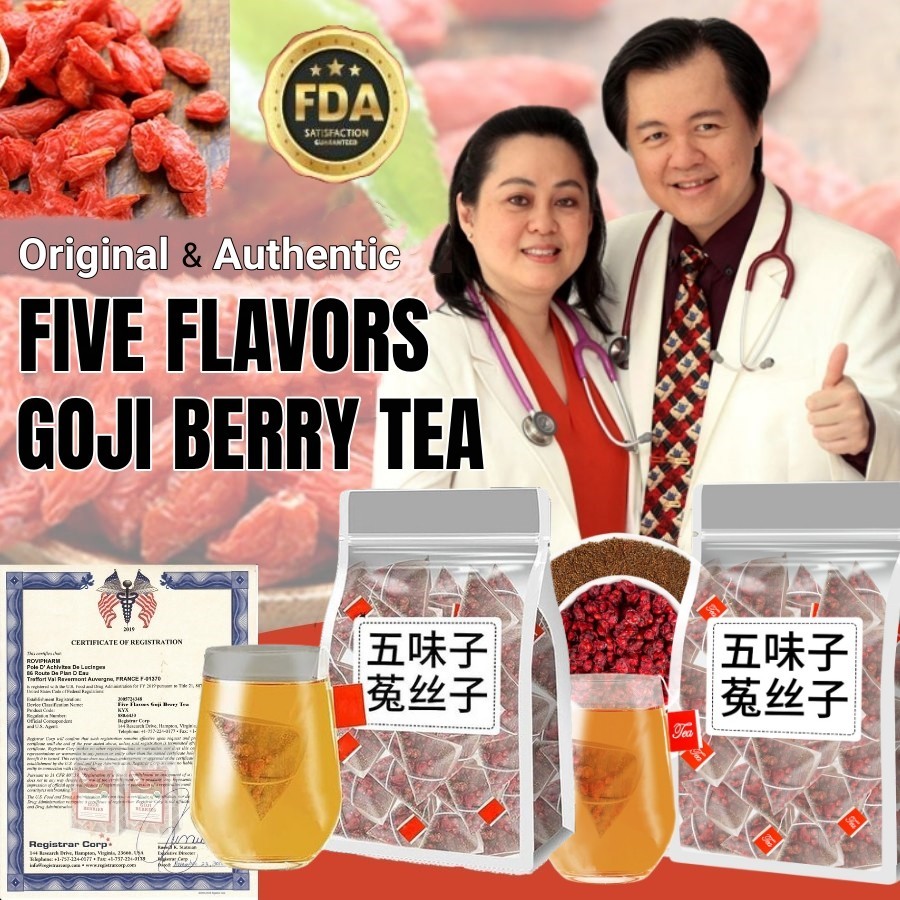 Authentic Five Flavors Goji Berry Tea original goji berries five ...
