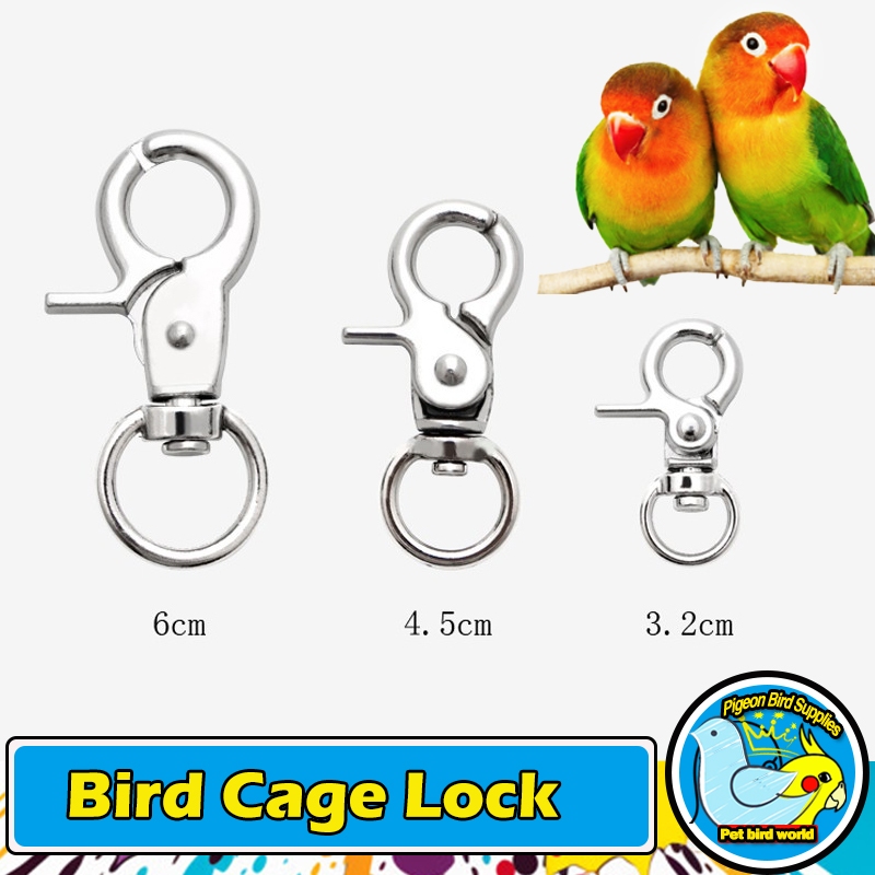 Metal Cage Lock Bird Lock for Rabbit Cage Lock Dog Cage Lock Bird Cage ...