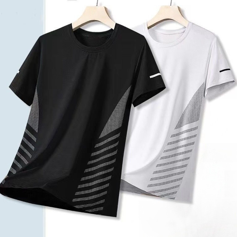 Becoolman Men's drifit Causual T-Shirt Couple Wear Loose Round Neck ...
