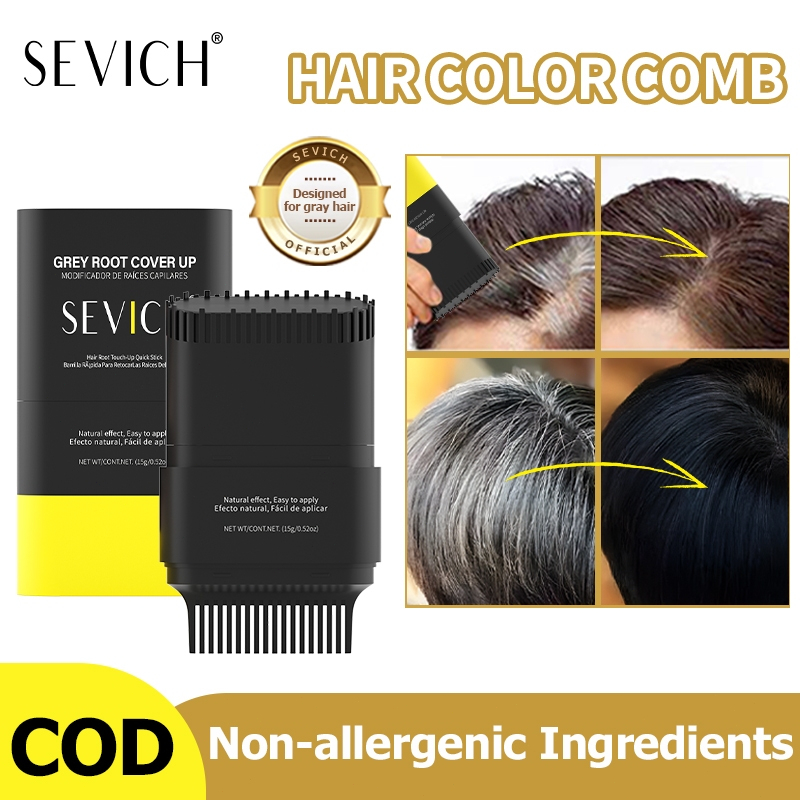 SEVICH Waterproof Hair Color Stick For White Hair Not Easy to Fade ...
