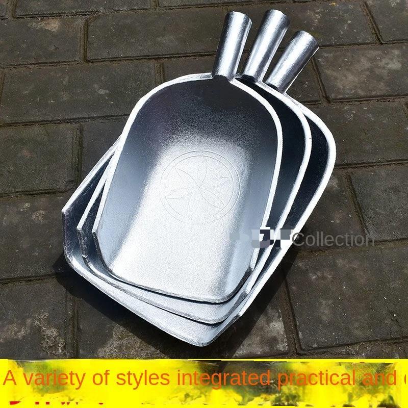 Yixi Grain Rice Shovel Thickened Aluminum Scoop Integrated Ice Shovel ...
