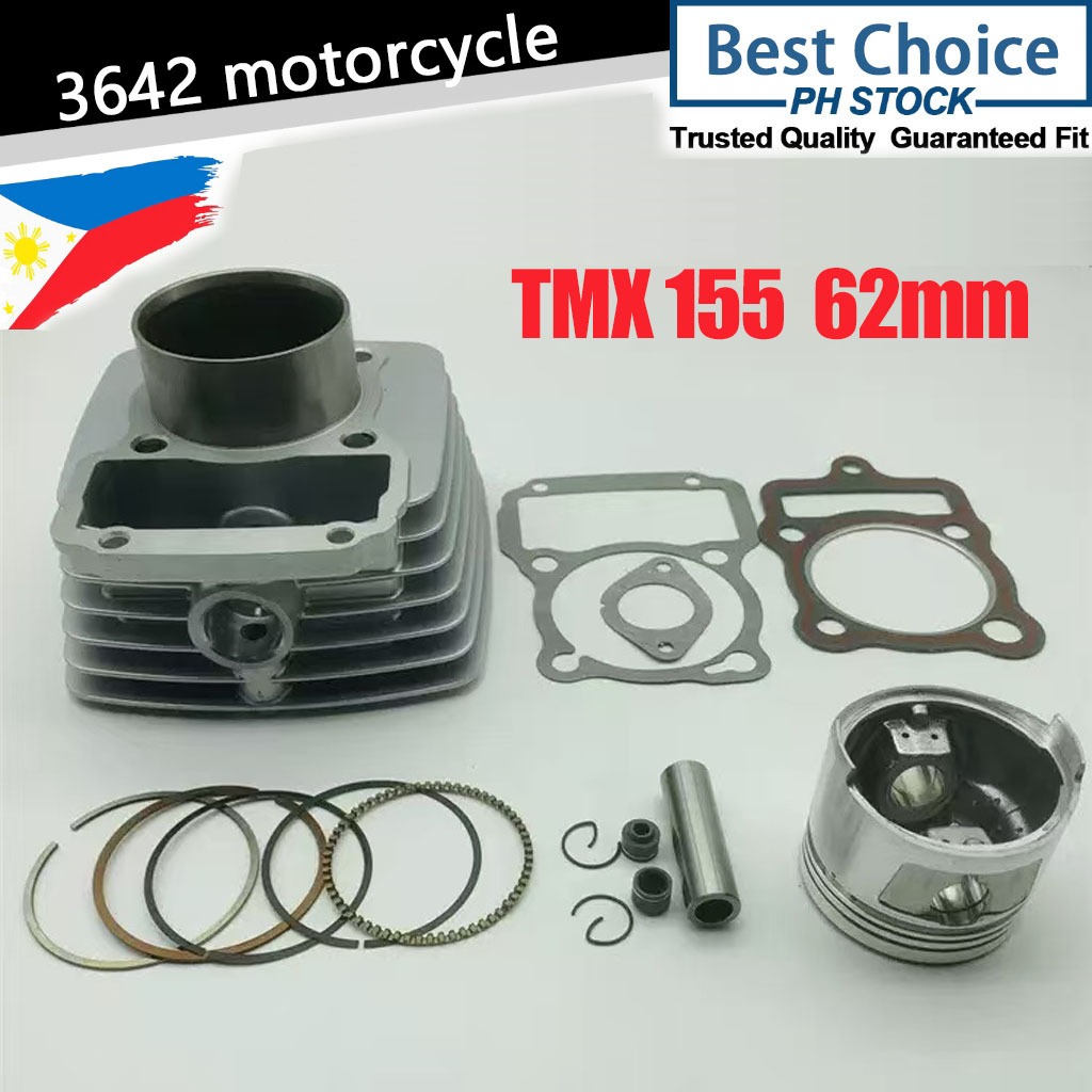 62mm big bore TMX 155 Cylinder Block Kit plug and play | Shopee Philippines