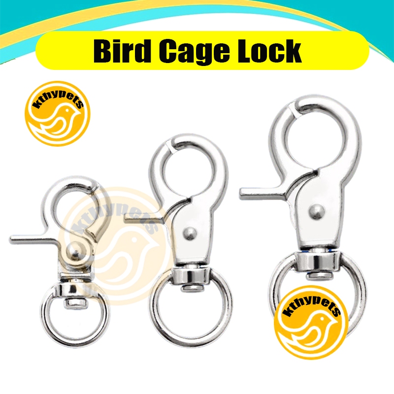 Metal Cage Lock Bird Lock for Rabbit cage Bird cage lock Dog cage lock ...