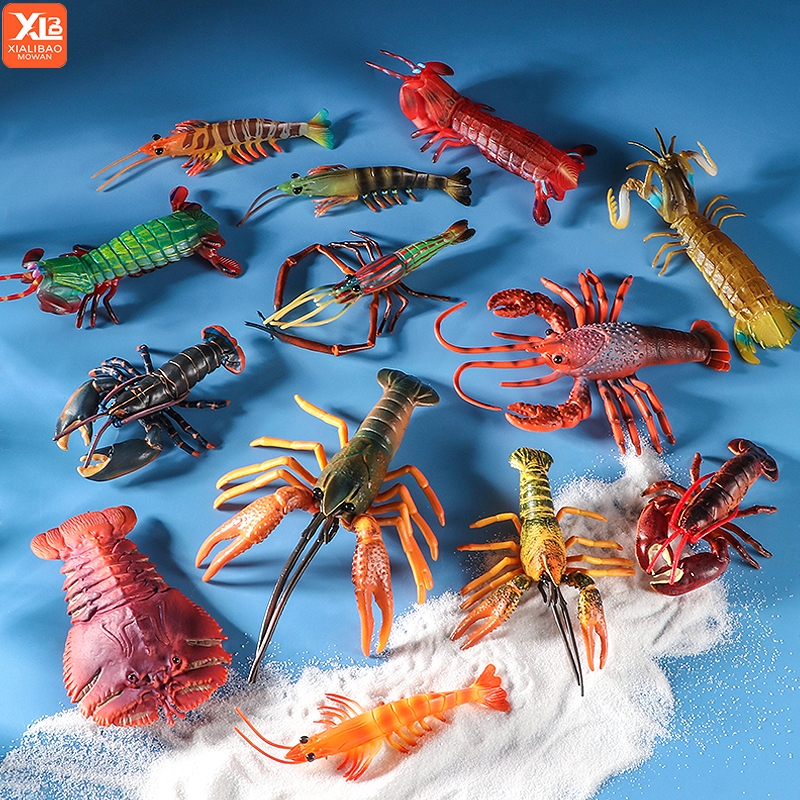 Ocean Animal Figurines - Realistic Sea Creatures Toy Figures with ...