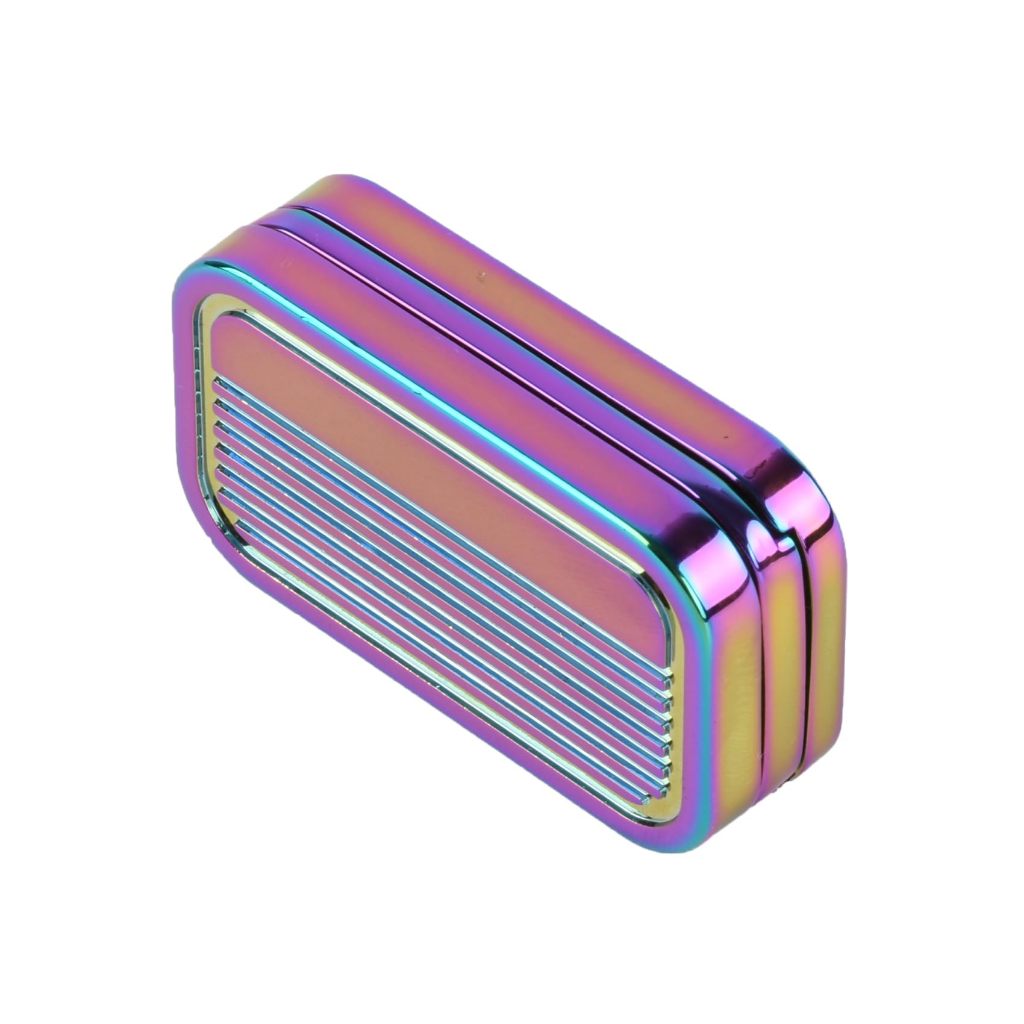 Three layer push card Fidget slider metal fingertip gyroscope magnetic ...