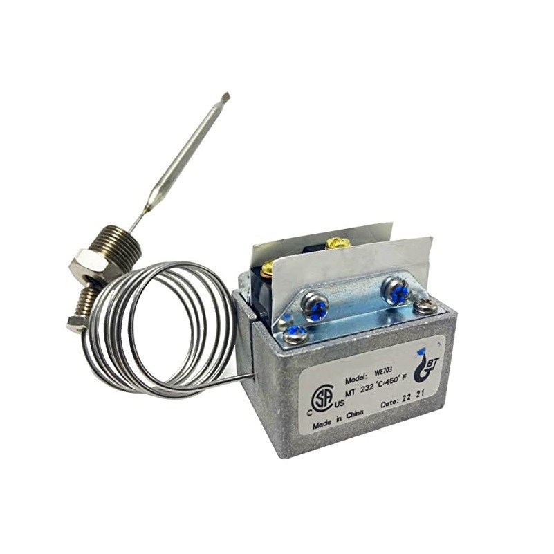 Gas fryer temperature limiter Gas fryer high temperature limiter 232 ...