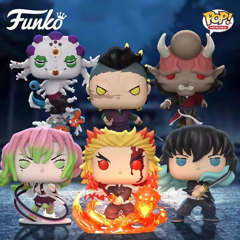 Funko Pop authentic Demon Slayer Tanjiro Kasumi Pillar Jade Pot ...