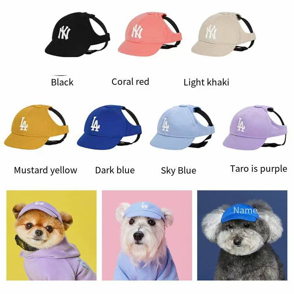 (1-20kg pet Cap )LA Pet Baseball Cap Sunscreen Hat cap Cat Hat Cute pet ...