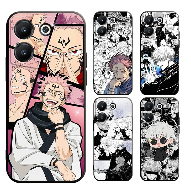 TECNO Spark 30C 30 Pro 30 4G Spark Go 20 Pro 20C 20 POP 6 Gojo Satoru Casing Soft Case Cover ...