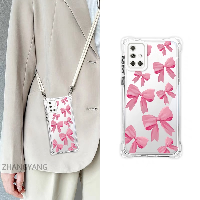 Case For Samsung A51 A71 Silicone shiny anti drop phone case with ...