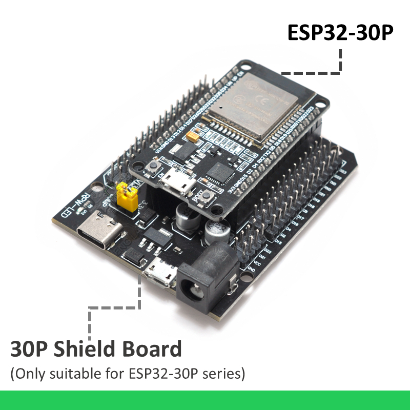 ENGLAB★ ESP32 WiFi IoT Development Board, ESP WROOM 32, 32U, 32D with ...