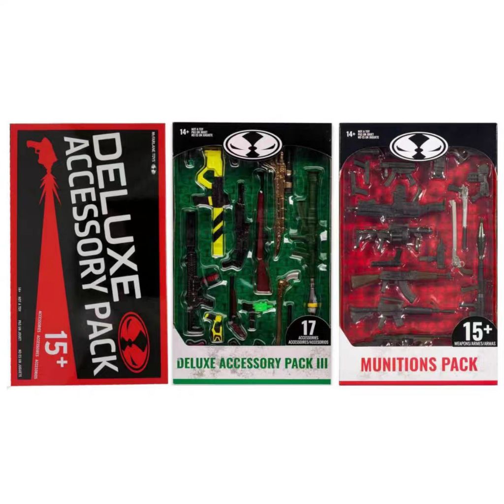 Mcfarlane McFarlane Weapon Pack Total Three Waves Suitable for 18cm ...
