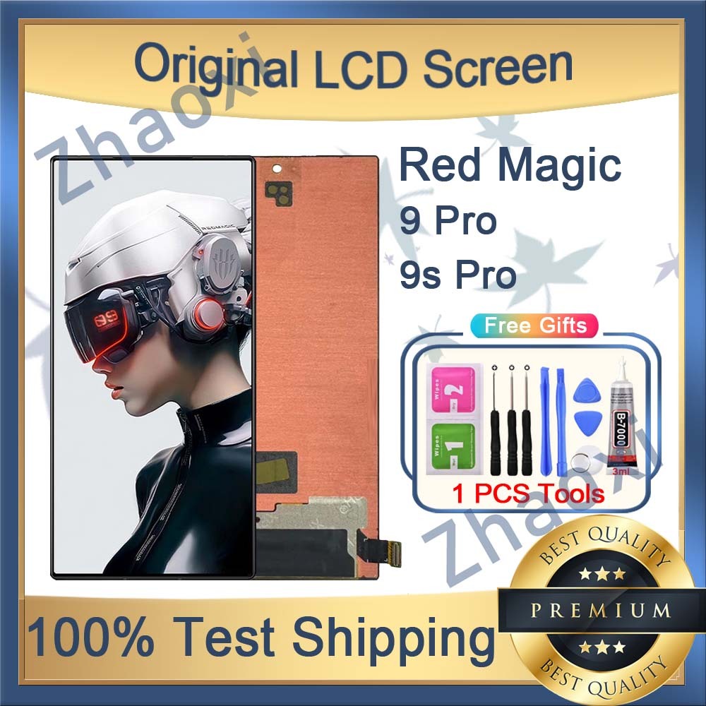 Original AMOLED Red Magic 9 Pro 9s Pro LCD Screen Replacement | Shopee ...