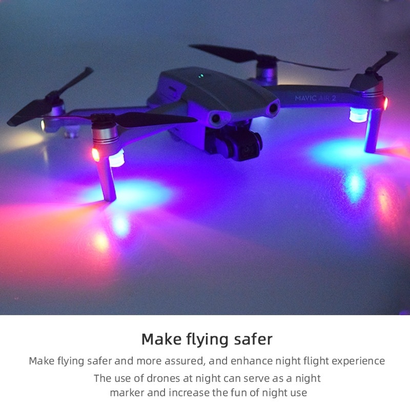 Night Flying Signal Lamp Navigation Light LED Flash Lights for DJI MINI ...