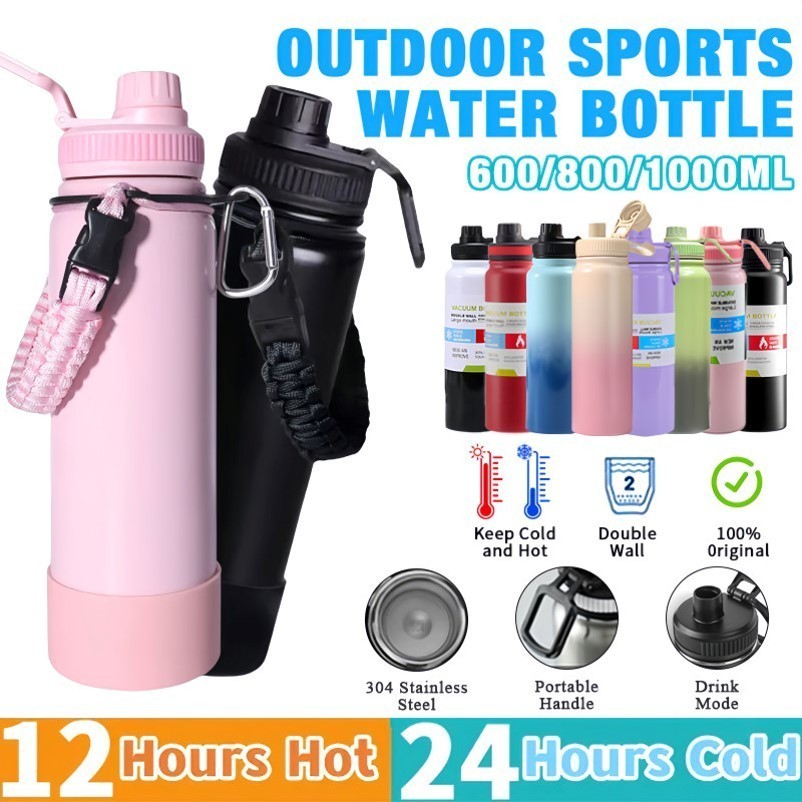 600ml / 800ml / 1000ml Stainless Steel Tumbler – Vacuum Insulated ...