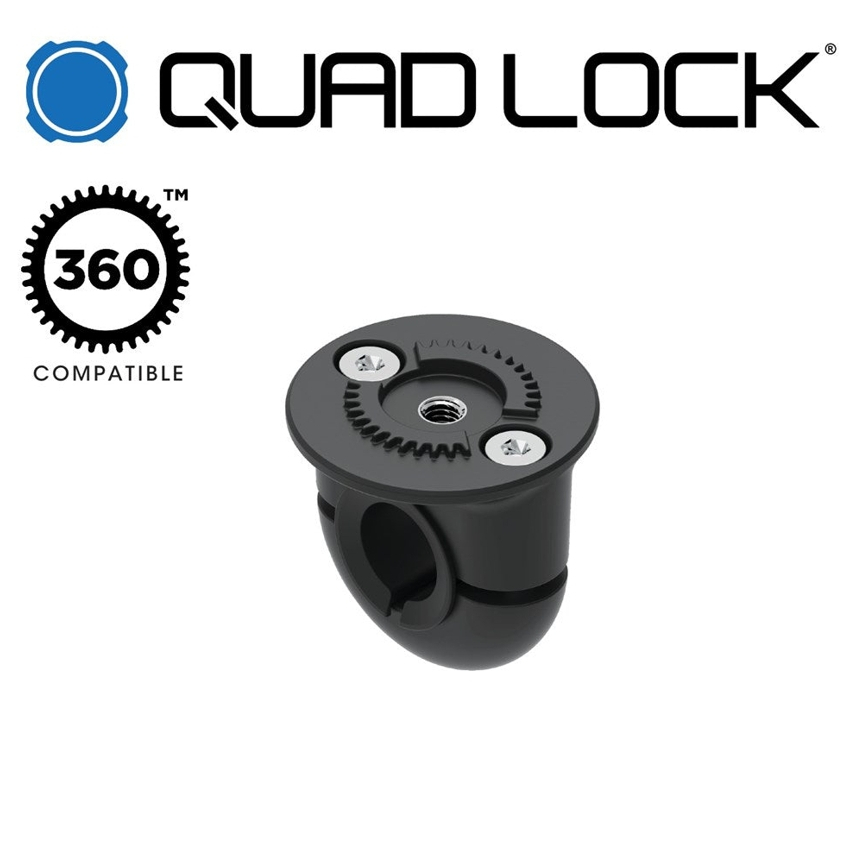 Quad Lock 360 Base - Bar Clamp Small Or Medium Quad Lock Mounts holder ...