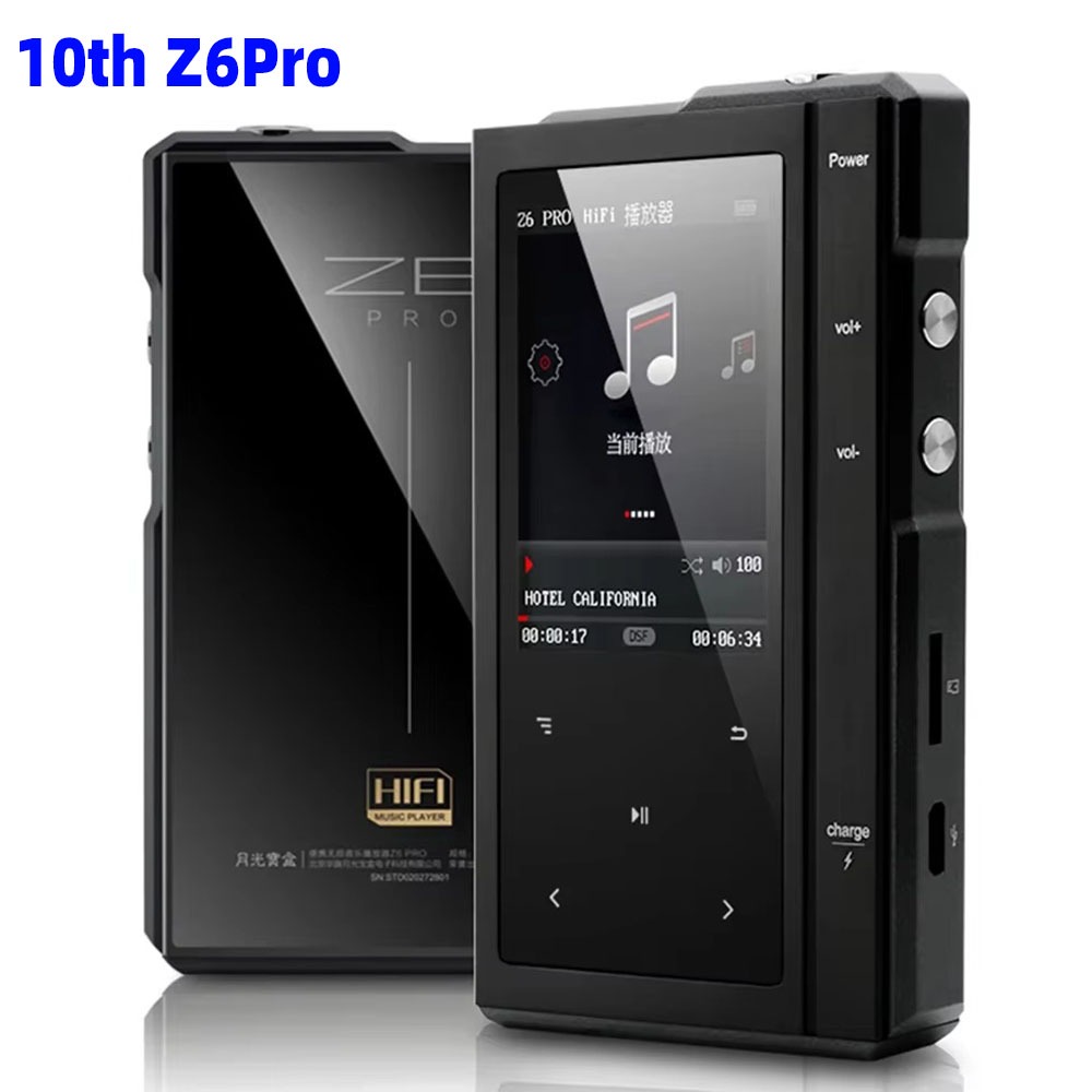 Flagship Z6PRO HIFI Music Player MP3 ES9028 DAC 64BIT 768KHz Lossless ...