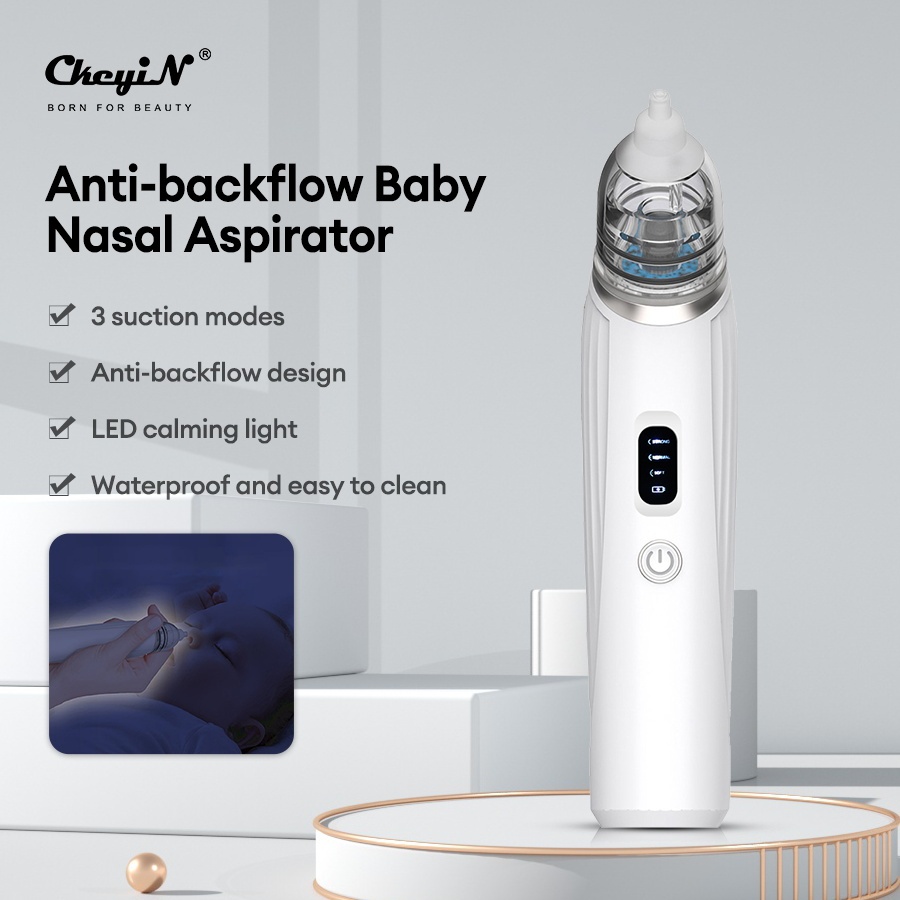 CkeyiN Electric Baby Nasal Aspirator Rechargeable Automatic Baby Nose ...