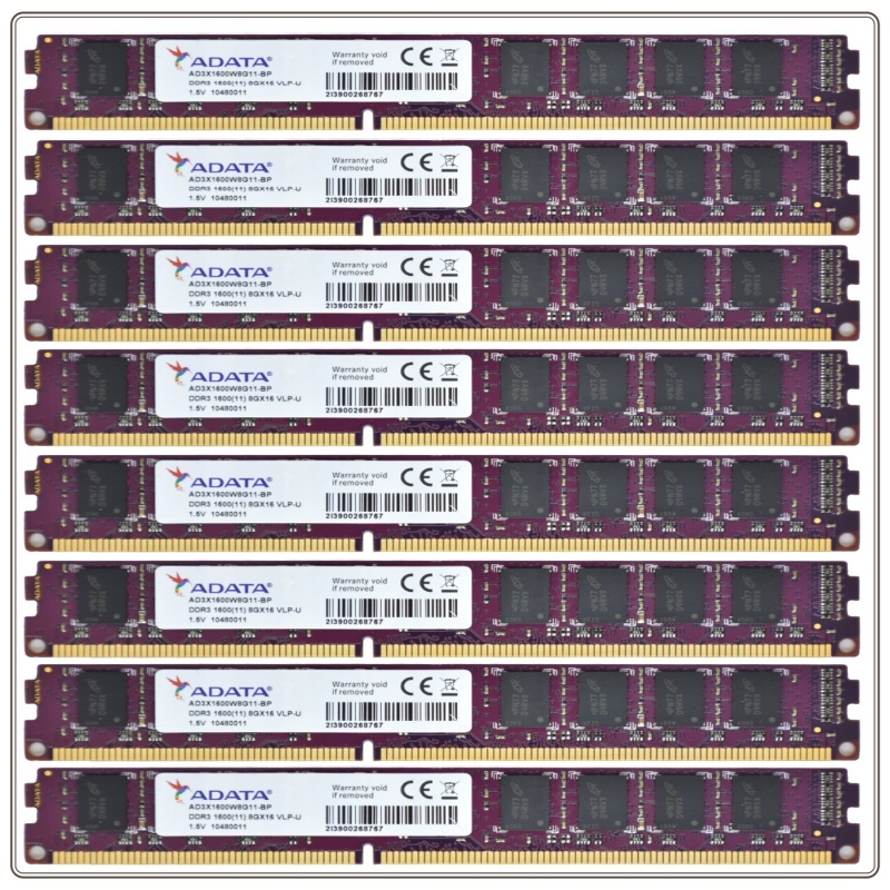 ADATA Memory RAM DDR3 4GB 8GB 1333 1600mhz PC3 10600 12800U Desktop PC ...