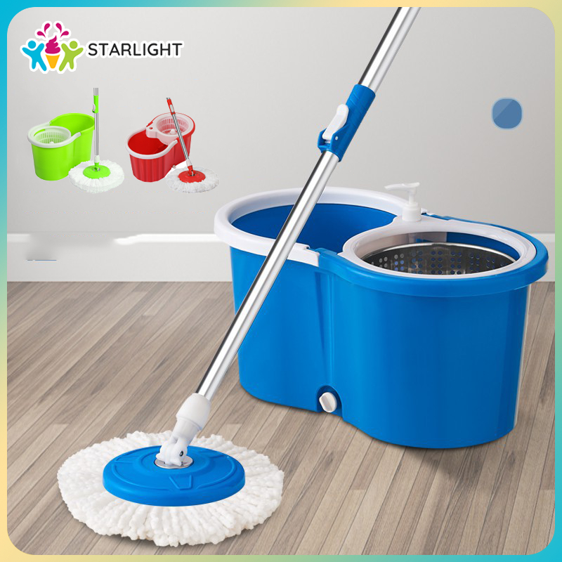 STARLIGHT Mop With Spinner and Bucket Magic Spin Tornado Mop 360 Easy ...