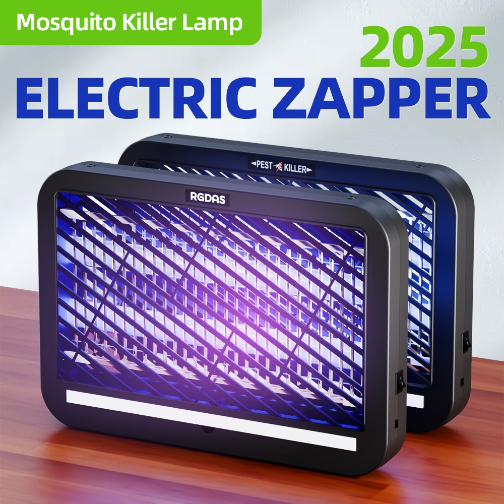 Mosquito Killer Lamp Electric Plug Indoor Fly Trap With Wall Hanging ...