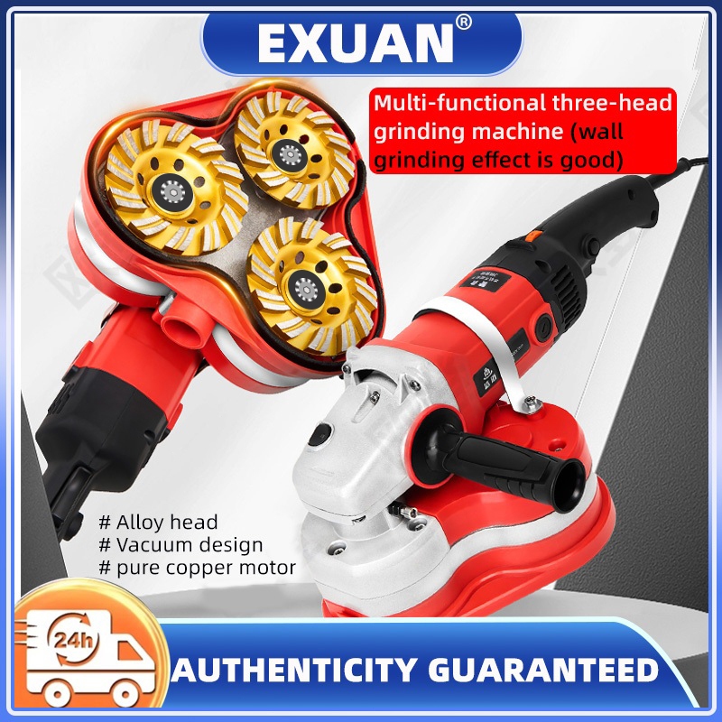 220V Cement Concrete Floor Polishing Machine Belt Sander Clean Ground ...