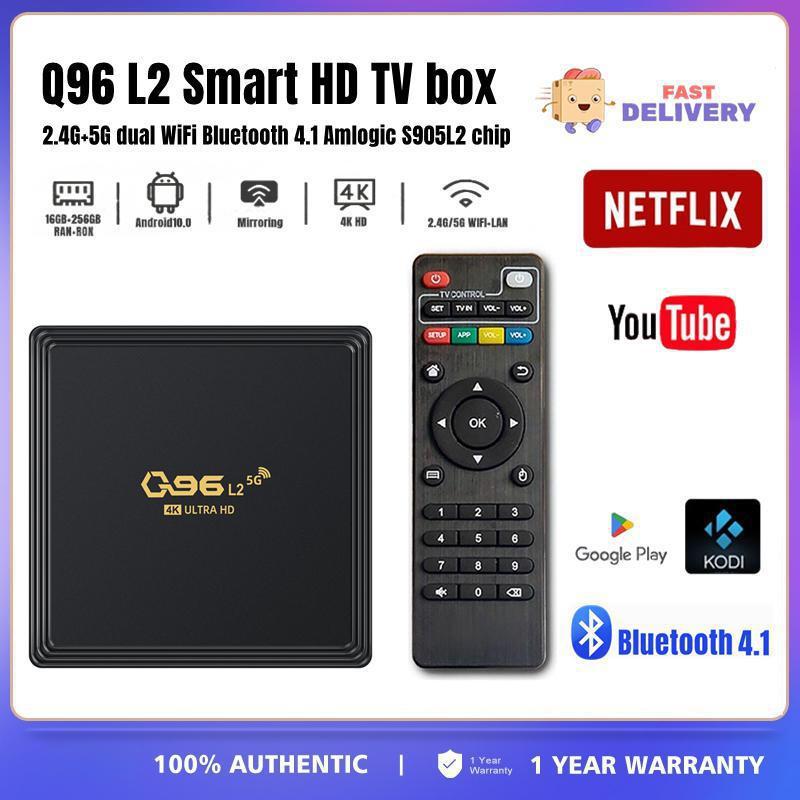 Q96L2 Android 11 smart 4K TV Box 2.4G/5GWIFI Bluetooth 5.0 Google ...