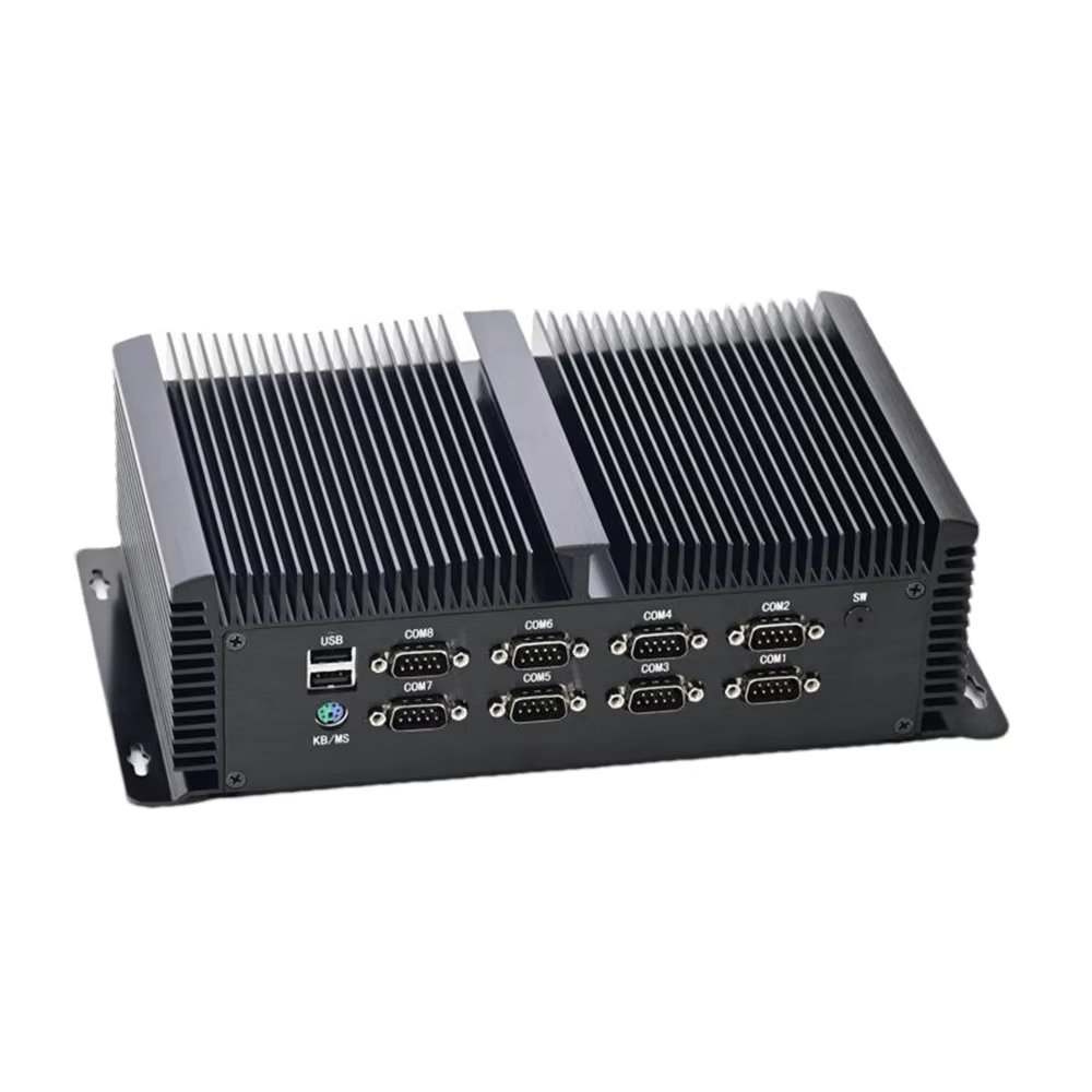 Solid Fanless Industrial Mini PC Intel I5-1235U Fanless with 3xi226-V 2 ...