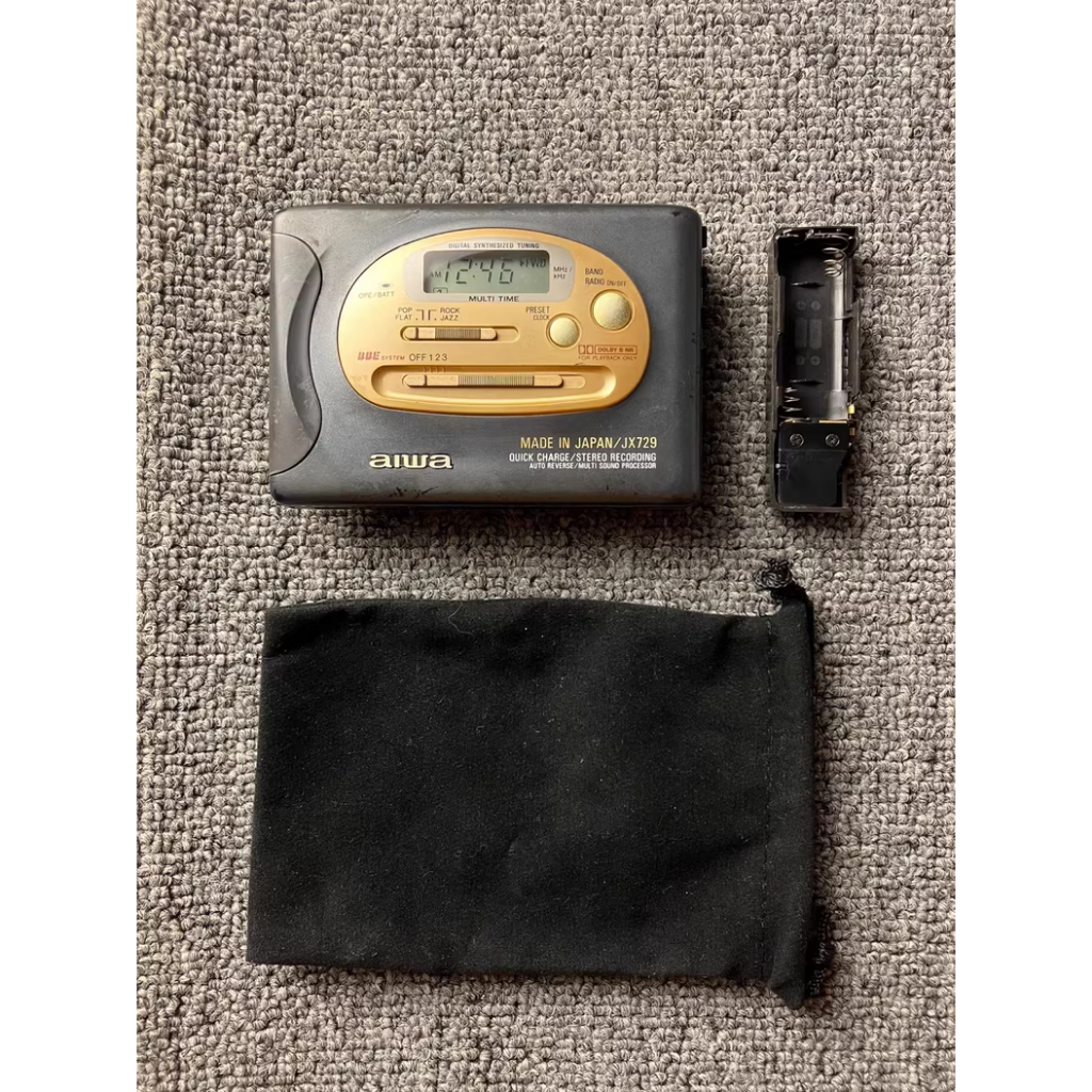 Aiwa aiwa aiwa Tape Machine Walkman JX729 | Shopee Philippines