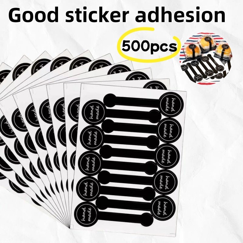 2500pcs Sealing Stickers Label/ Sticker Packaging/Handmade Stickers ...
