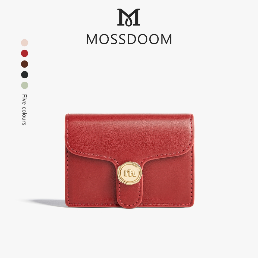 MOSSDOOM Women's Bag Bria Wallet Simple Elegant Portable Card Holder ...