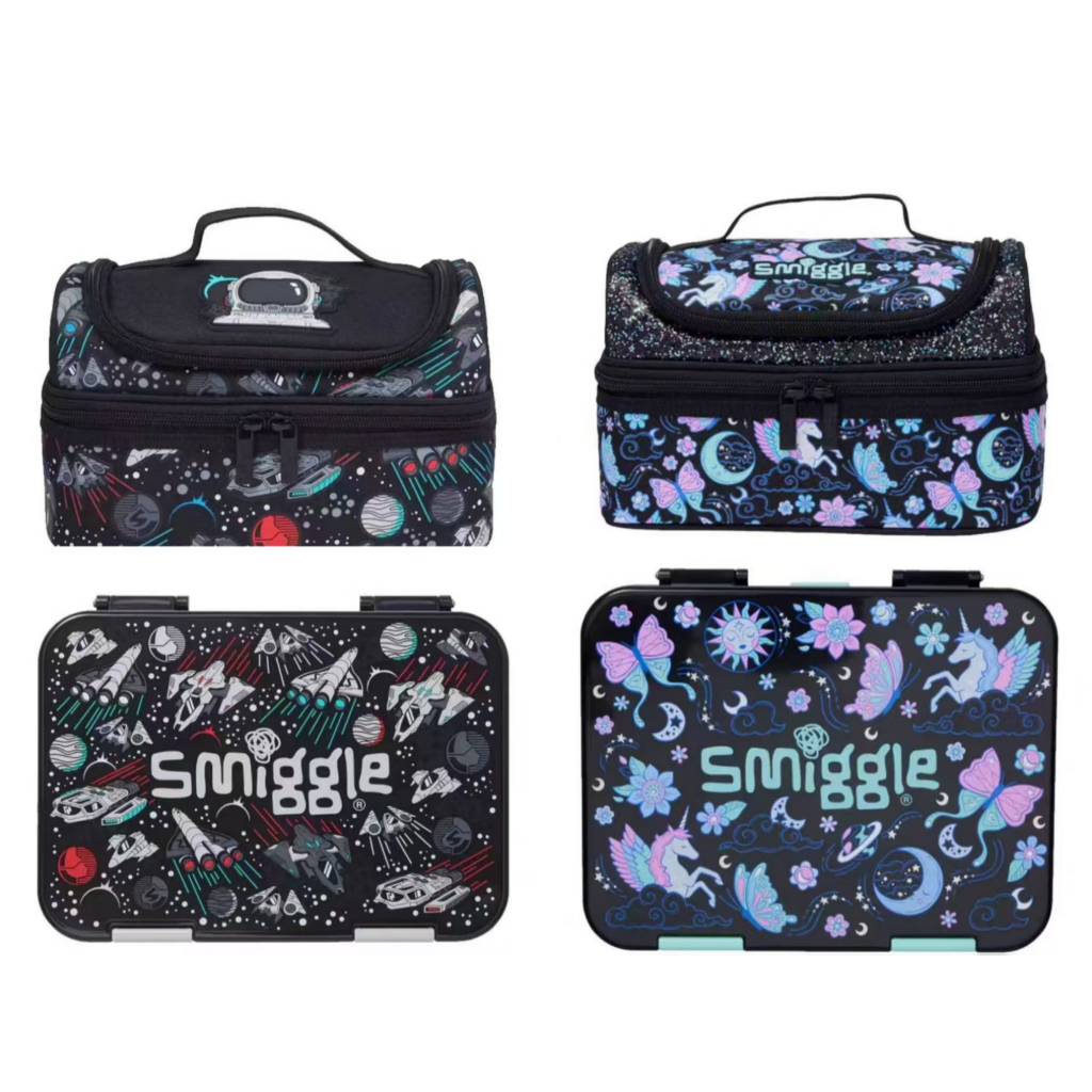 Australia smiggle Student Lunch Box+Meal Pack Large Capacity Lunch Box ...
