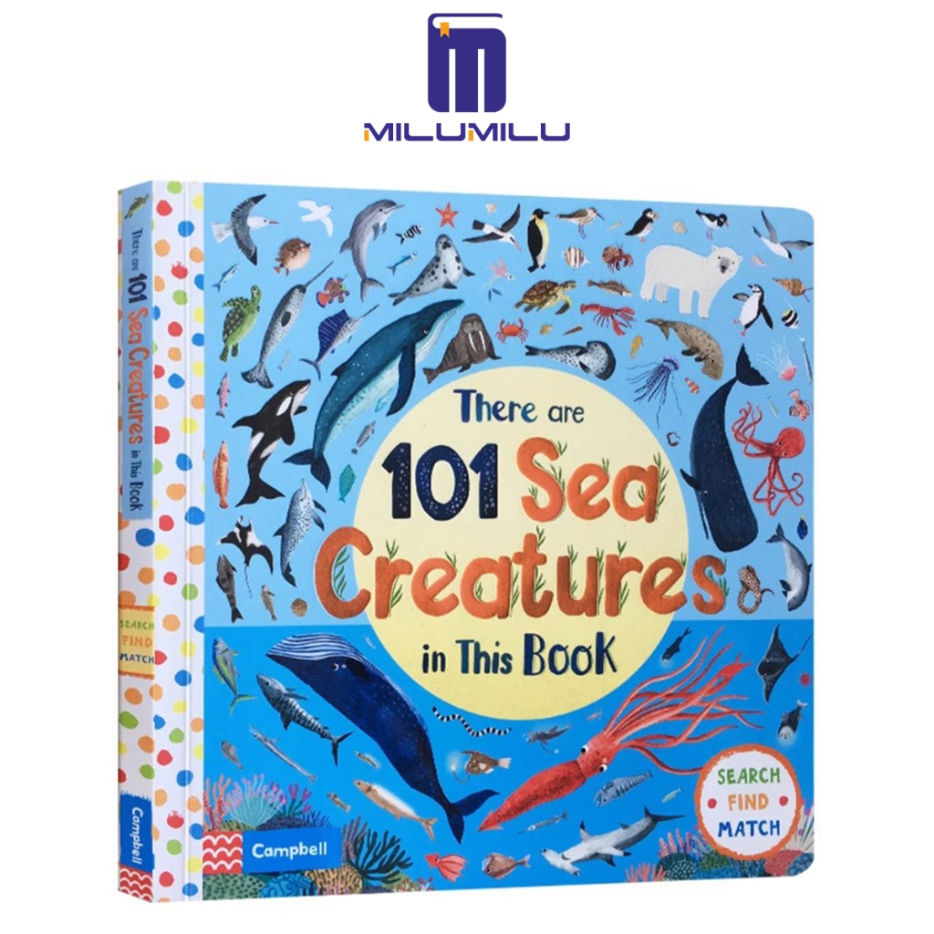 There Are 101 Sea Creatures in This Book Board book by Campbell Books ...