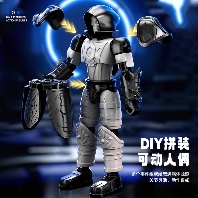 Sickle Messenger series Assemble movable human block toy gift | Shopee ...