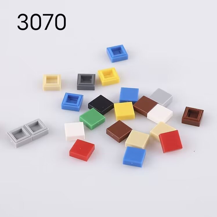 Small Particle Flat Pixel Painting DIY Assembled Building Blocks 1x1 ...