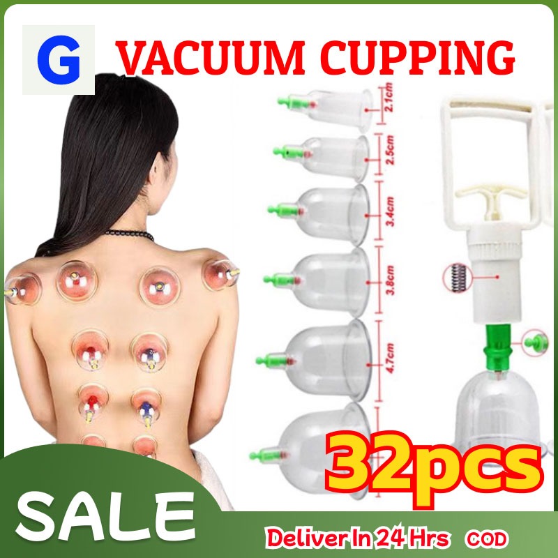 COD 12PCS Vacuum Cupping Therapy Set Ventosa Cupping Therapi Set ...