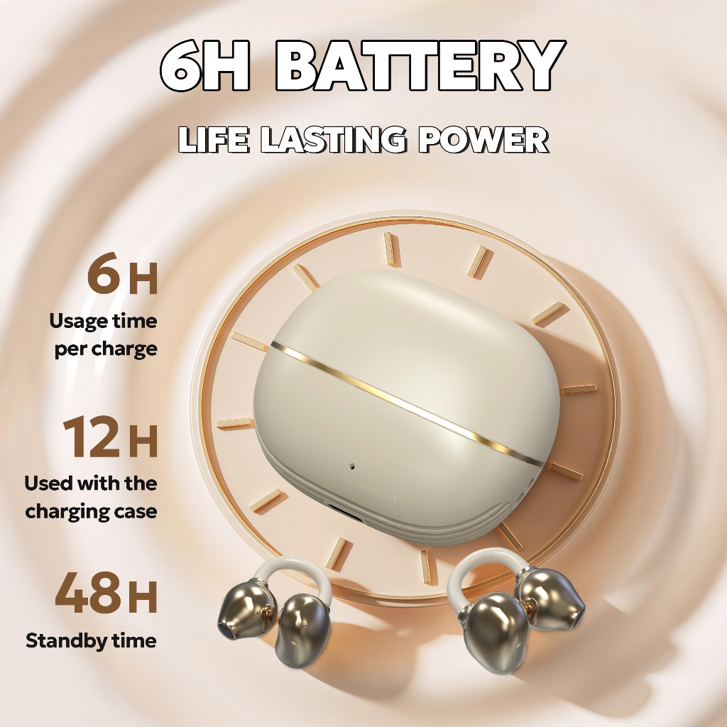 KY TECH KY66 Earclip Design Earbuds, C-bridge Design,HiFi Level Stereo ...