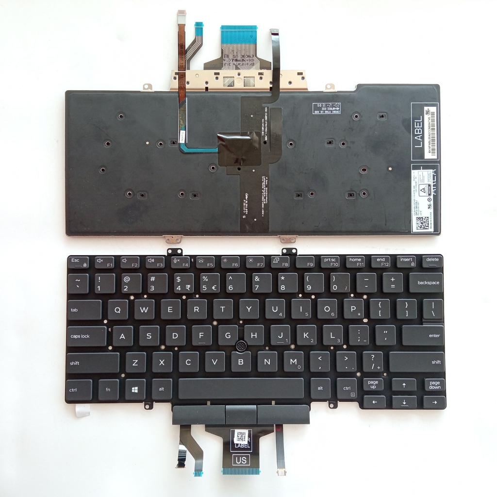 US Laptop Keyboard for DELL Latitude 5400 5401 5410 5411 7400 7410 ...