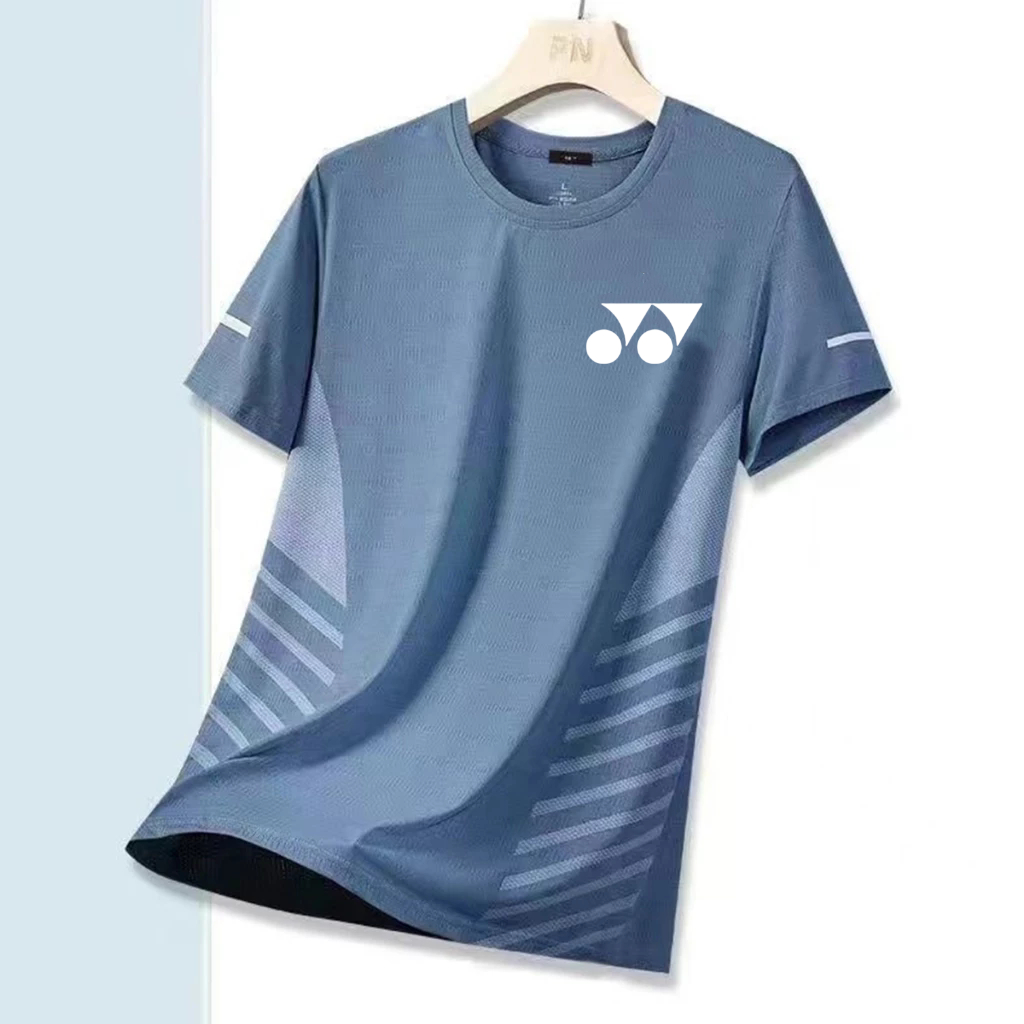 YONEX badminton shirt, men's and women's table tennis jerseys, quick drying sports short sleeves ...